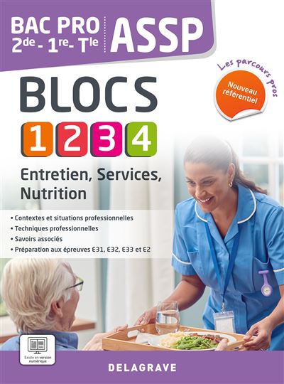 Les Parcours Pros - ASSP - Entretien, services, nutrition - 2de, 1re, Tle Bac Pro ASSP (2023 ...