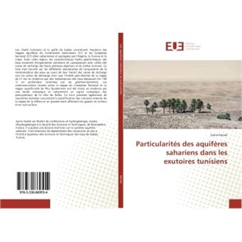 Particularites des aquiferes sahariens dans les exutoires tunisiens ...