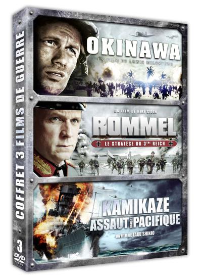 Okinawa - Rommel : Le stratège du 3ème Reich - Kamikaze, assaut dans le Pacifique Coffret 3 DVD ...