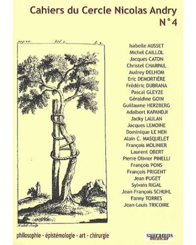 Cahiers du cercle nicolas andry n4 philosophie epistemiologie art ...