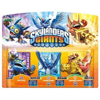Skylanders Giants - Triple Pack A - Figurine de collection - Achat ...