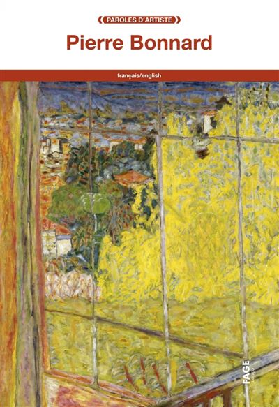 Pierre Bonnard Édition bilingue français-anglais - broché - Pierre ...
