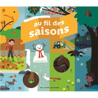 Au fil des saisons - cartonné - Emmanuelle Kecir-Lepetit, Vincent Mathy ...