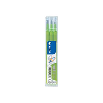 Etui de 3 recharges Pilot Frixion Ball Pointe moyenne Citron vert ...