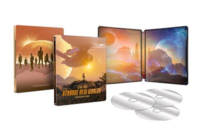 Star Trek : Strange New Worlds Saison 1 Édition Limitée Steelbook Blu-ray 4K Ultra HD - Blu-ray ...