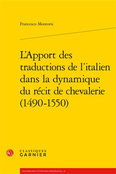 L'Apport des traductions de l'italien dans la dynamique du récit de ...