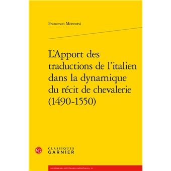 L'Apport des traductions de l'italien dans la dynamique du récit de ...