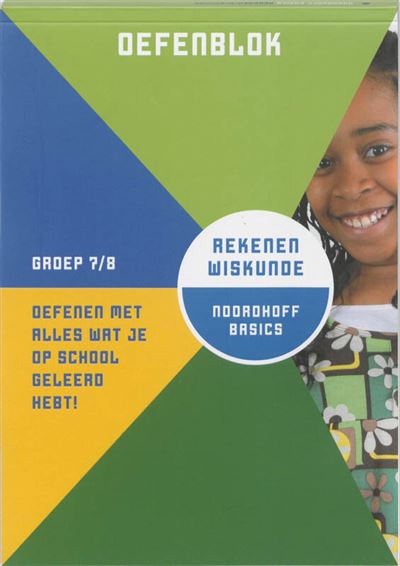 Noordhoff Basics Oefenblok Rekenen / Wiskunde - broché - Roel Roelofs ...