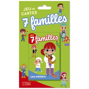 Le jeu de 7 familles : les métiers - Boîte ou accessoire - Collectif ...