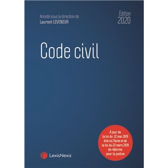 Code civil 2020 - relié - Laurent Leveneur - Achat Livre | fnac
