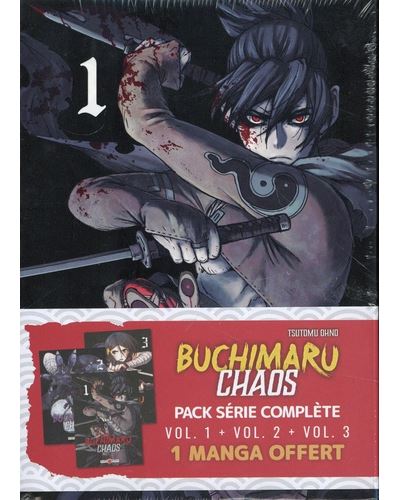 Buchimaru Chaos - Buchimaru chaos - Pack vol. 01 à 03 - Tsutomu Ohno ...