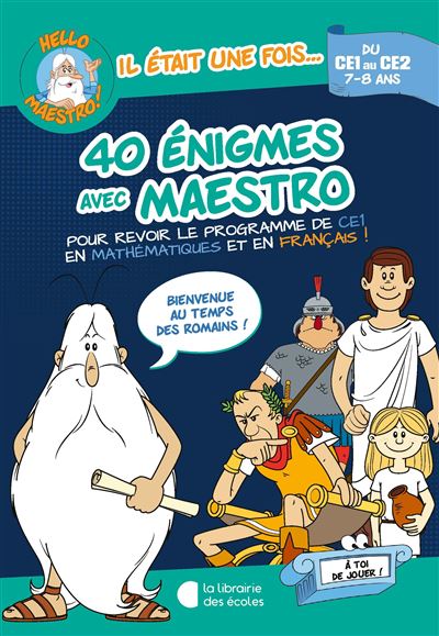 Hello Maestro ! - Hello Maestro ! 40 énigmes avec Maestro - CE1-CE2 ...
