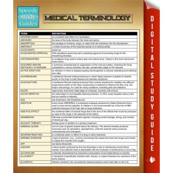 Medical Terminology Speedy Study Guides - ebook (ePub) - Publishing ...