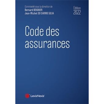 Code des assurances 2022 - relié - Bernard Beignier, Jean-Michel Do ...