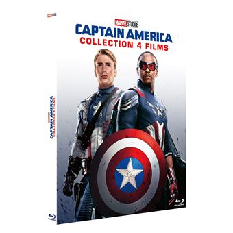 Coffret Captain America 4 Films Blu-ray - Blu-ray - Achat & prix | fnac