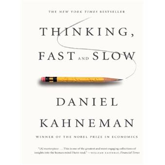 Thinking, fast and slow - Poche - Daniel Kahneman - Achat Livre | fnac