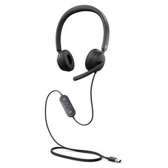 Microsoft Modern USB Headset - Micro-casque - sur-oreille - filaire ...