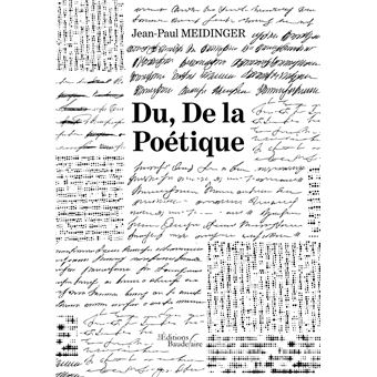 Du, De la Poétique - broché - Jean-Paul Meidinger - Achat Livre | fnac