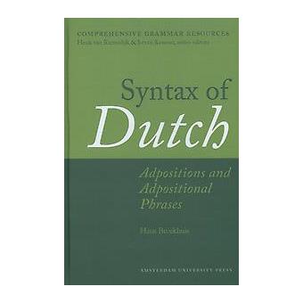 Comprehensive Grammar Resources - adpositions and adpositional phrases ...