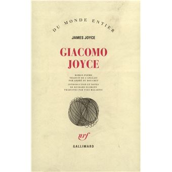 Giacomo Joyce Roman-poème - broché - James Joyce, André Du Bouchet ...
