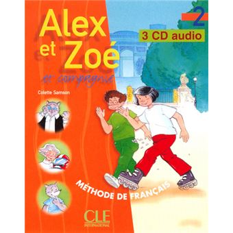 Alex et zoe niveau 2 3 cd audio - broché - Collectif - Achat Livre | fnac