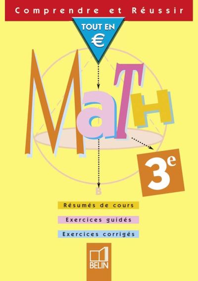 Math 3e Comprendre et Réussir - broché - Philippe Depresle, Michèle ...