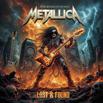 Lost & Found (Radio Broadcast Archives) Vinyle Transparent - Metallica ...