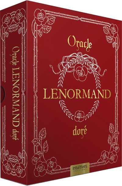 Coffret Oracle Lenormand doré - Boîte ou accessoire - Lunaea ...