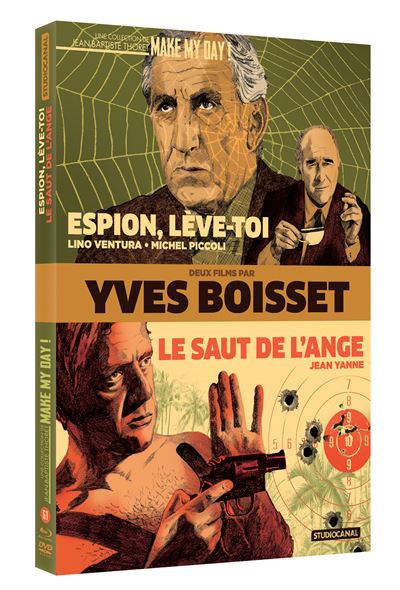 Espion Lève-toi, Le Saut de l'Ange Combo Blu-ray DVD - Yves Boisset ...