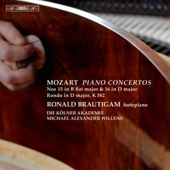 Piano concertos numéro 12 à 16 : Rondo K 382 - Wolfgang Amadeus Mozart - Ronald Brautigam ...