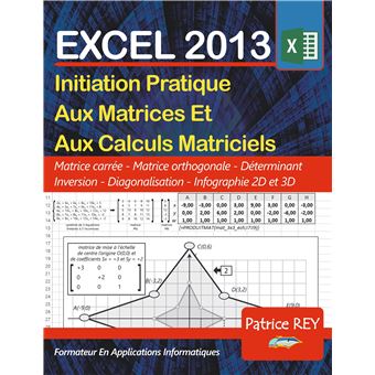 Les Matrices Avec EXCEL 2013 Et VBA - broché - Patrice Rey - Achat ...