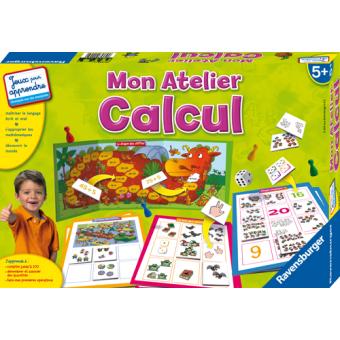 Mon Atelier Calcul Ravensburger - Jeu chiffres et calcul - Achat & prix | fnac