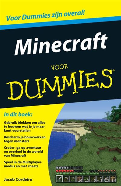 Minecraft voor Dummies - broché - Jacob Cordeiro, Jan Van De Westelaken ...