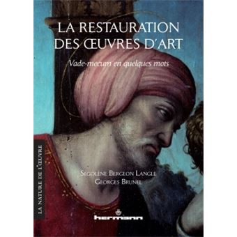 La restauration des oeuvres d'art Vade-mecum en quelques mots - broché ...
