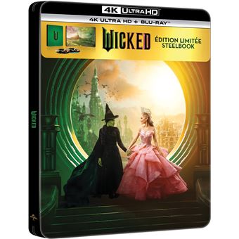 Wicked Wicked Édition Limitée Steelbook Blu-ray 4K Ultra HD - Blu-ray ...