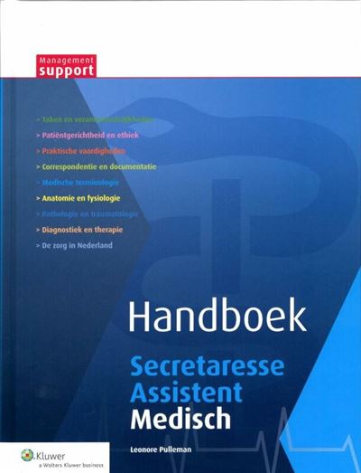 Handboek Secretaresse Assistent Medisch - broché - Leonore Pulleman ...