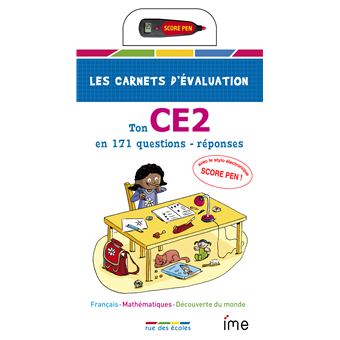 Les carnets d'évaluation CE2 Ton CE2 en 171 questions-réponses - broché ...