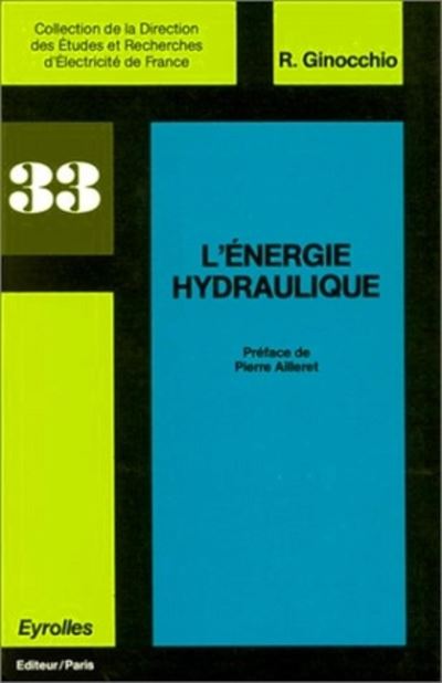 L'energie hydraulique - GINOCCHIO R - Achat Livre | fnac