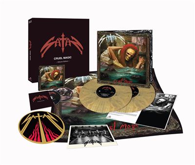 Cruel Magic Coffret Edition Deluxe - Satan - Vinyle album - Achat ...