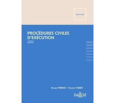 Procédures civiles d'exécution 3ème édition - broché - Roger Perrot ...