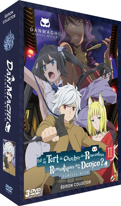 Danmachi Danmachi : Familia Myth S2-Collector-Fr - DVD Zone 2 - : Alle ...