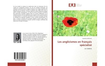 Les anglicismes en français specialise Le cinema - broché - Karolina ...