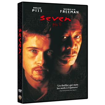Seven DVD - DVD Zone 2 - David Fincher - Brad Pitt - Morgan Freeman ...