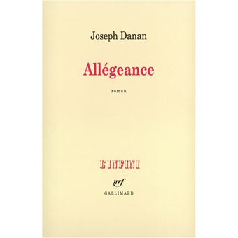Allégeance - broché - Joseph Danan - Achat Livre | fnac