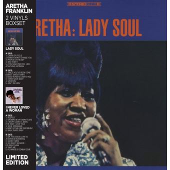 Lady Soul I never Loved a woman - Aretha Franklin - Vinyle album ...