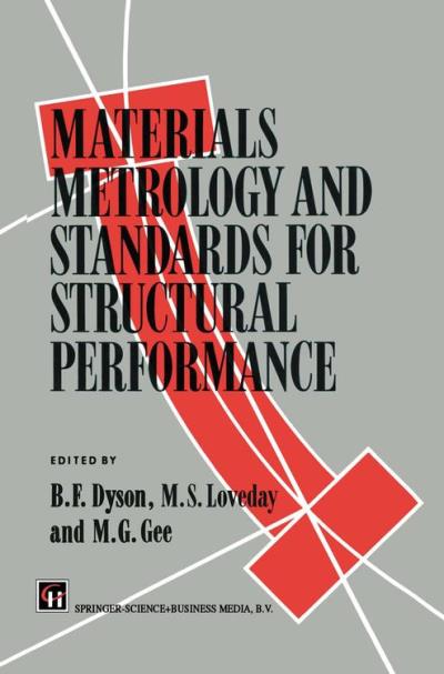 Materials metrology and standards for structural performance - relié - Collectif - Achat Livre ...