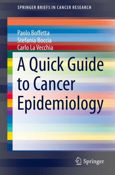A quick guide to cancer epidemiology - Poche - Paolo Boffetta - Achat ...