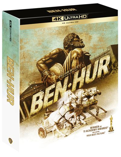 Coffret Ben-Hur 1959 Édition Collector Steelbook Blu-ray 4K Ultra HD ...