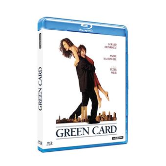 Green Card Blu-ray - Blu-ray - Peter Weir - Andie MacDowell - Gérard ...