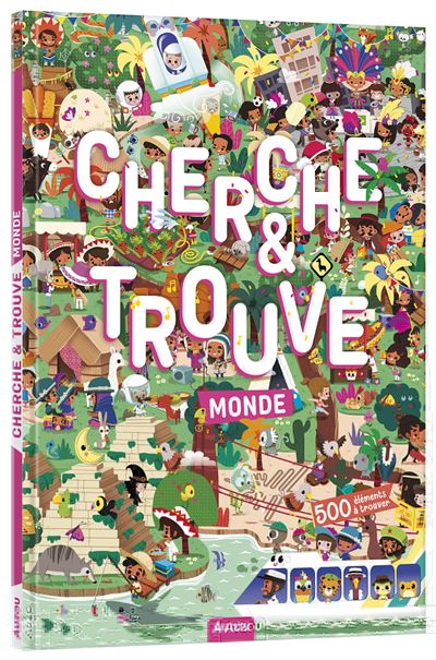 Cherche Et Trouve Monde Cartonné Tiago Americo Benjamin Bécue